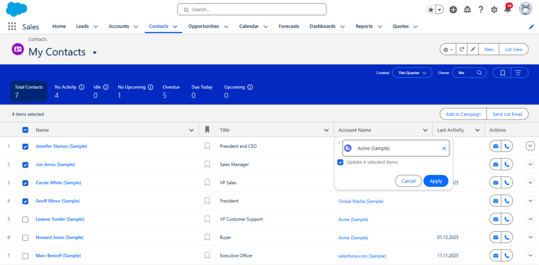Top 3 Ways to Mass Update Salesforce Records