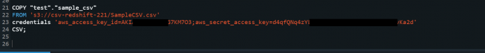 How To Load And Unload Csv Files In Redshift