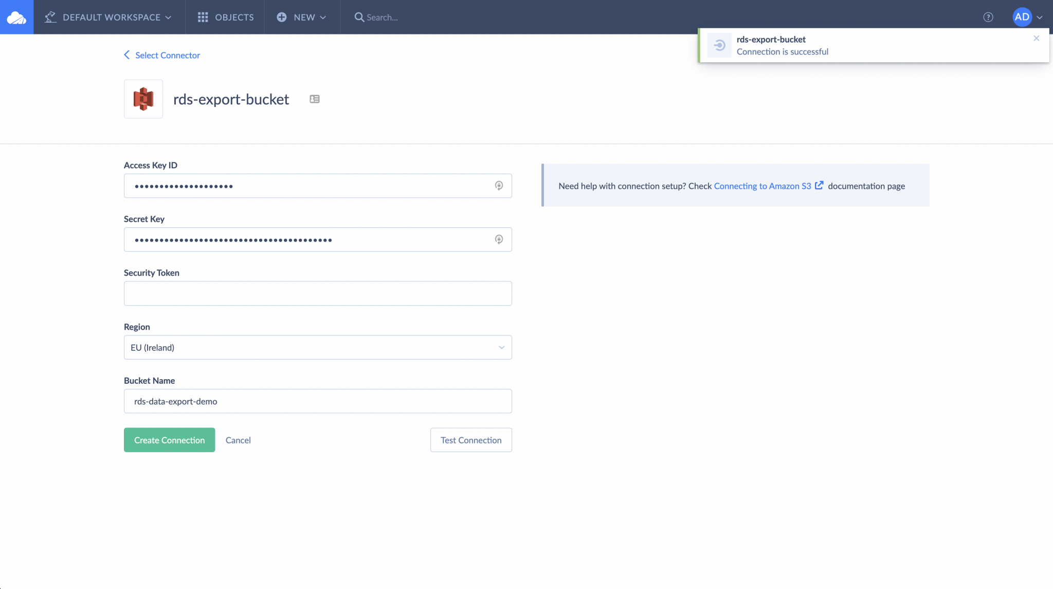 How To Export Data From Aws Rds Postgres To S3 Skyvia