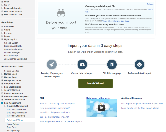 Importing Data into Salesforce - Full Guide