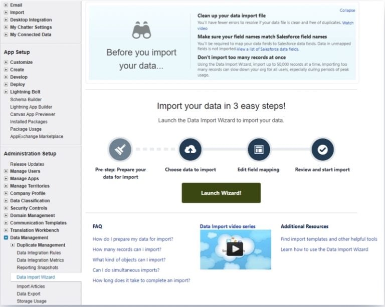 Salesforce Data Import Wizard VS Data Loader - Skyvia Blog