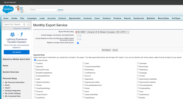 Salesforce Data Export: Learn How to Export Data from Salesforce