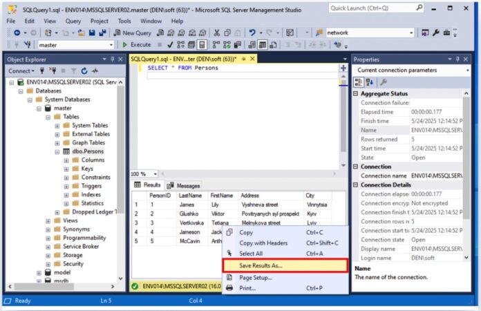 Export SQL Server Data From Table To a CSV File: Best Methods