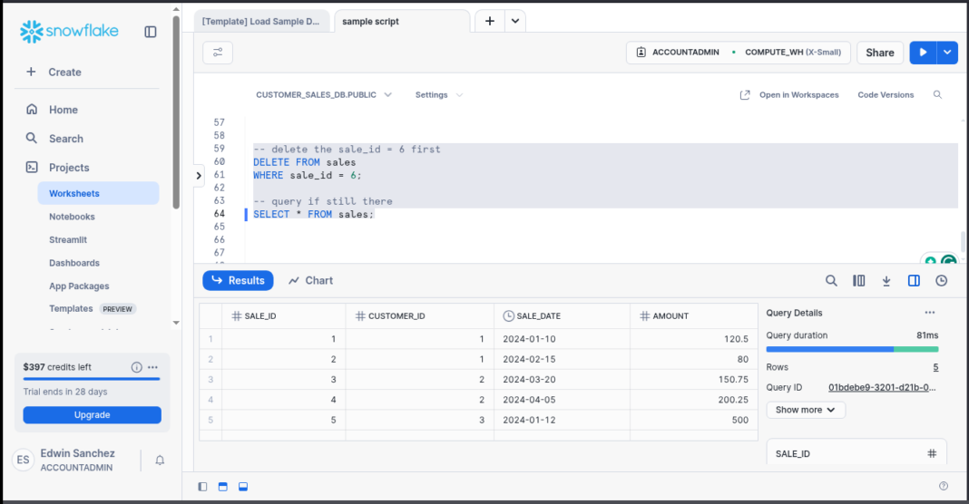 Snowflake SQL: The Ultimate Guide with Examples